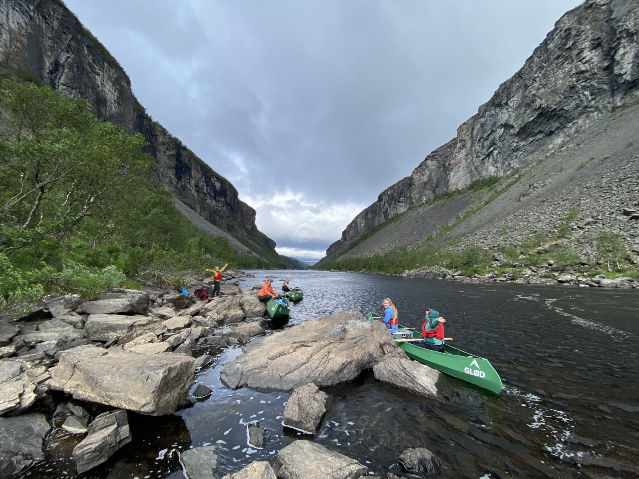 Altaelva i kano. To dager gjennom Alta Canyon | GLØD Explorer